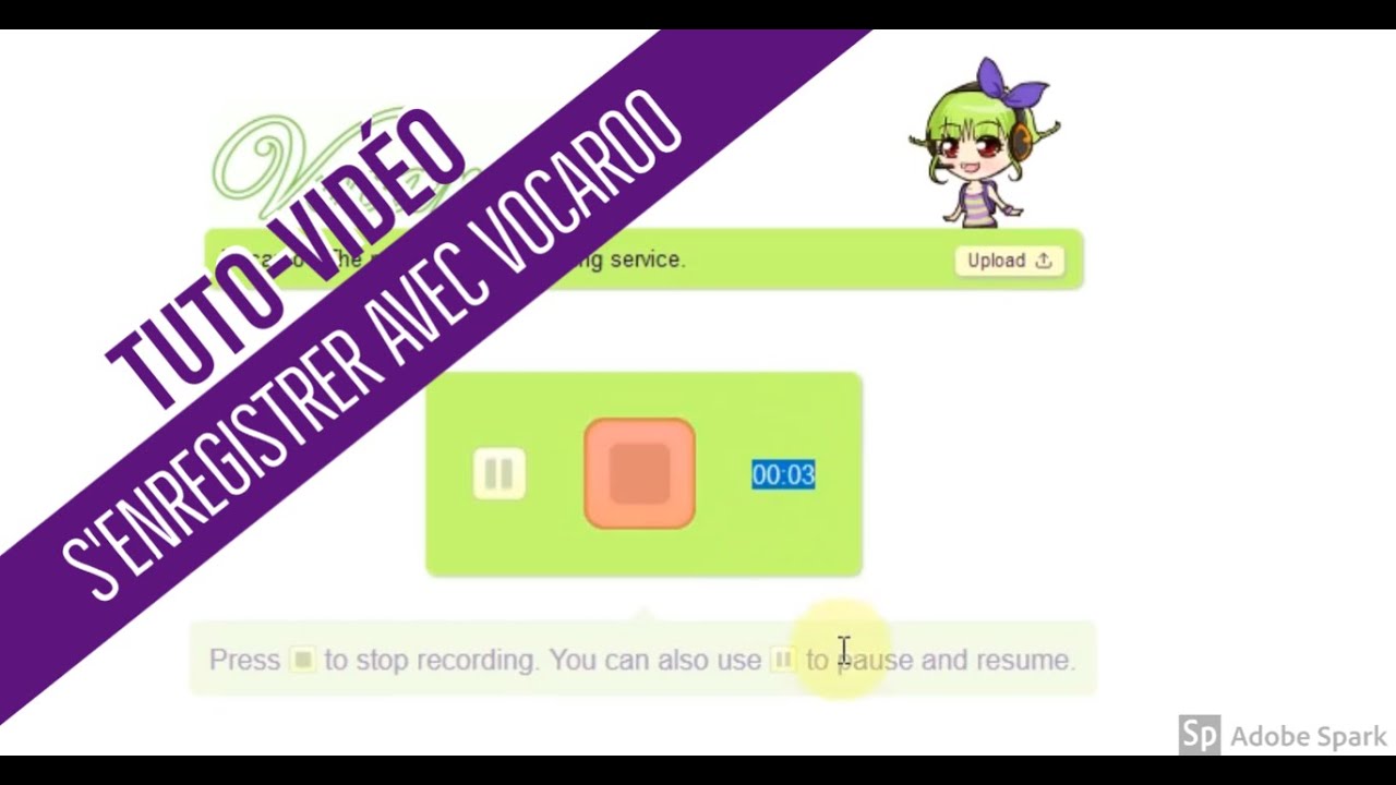 #Tuto Vocaroo - enregistrement audio en ligne - YouTube