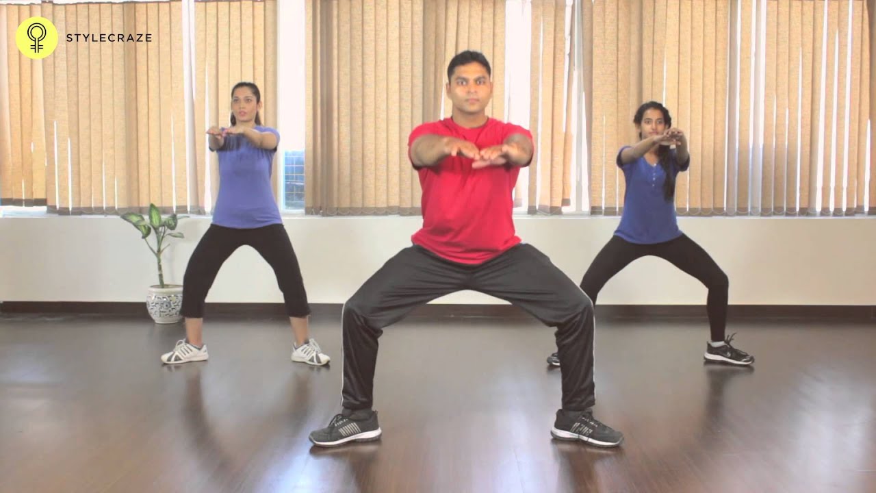 30 DAYS SQUAT CHALLENGE : Day 6 - Sumo Squats Exercise - YouTube