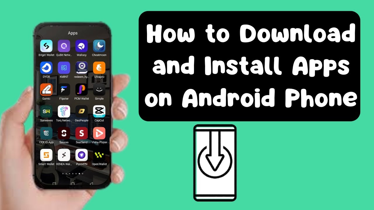 How to Download and Install Apps on Android Phone - YouTube