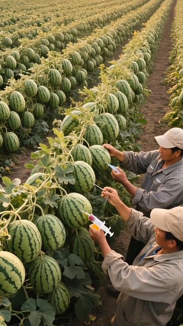 Injecting Watermelons? What's Really Going On?#তরমুজ #খাদ্যভেজাল #vews# ...