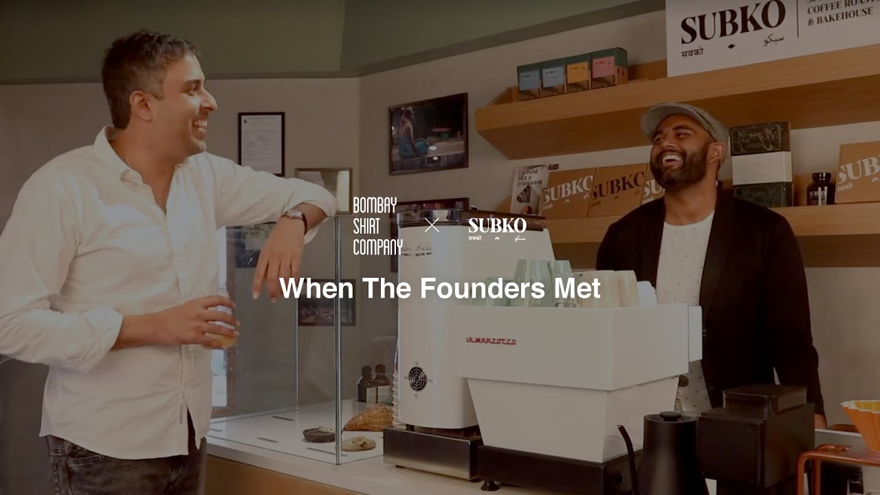 Bombay Shirt Company x Subko // When The Founders Met - YouTube