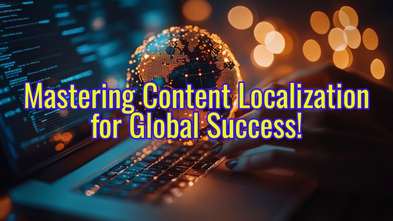 Mastering Content Localization for Global Success! - YouTube