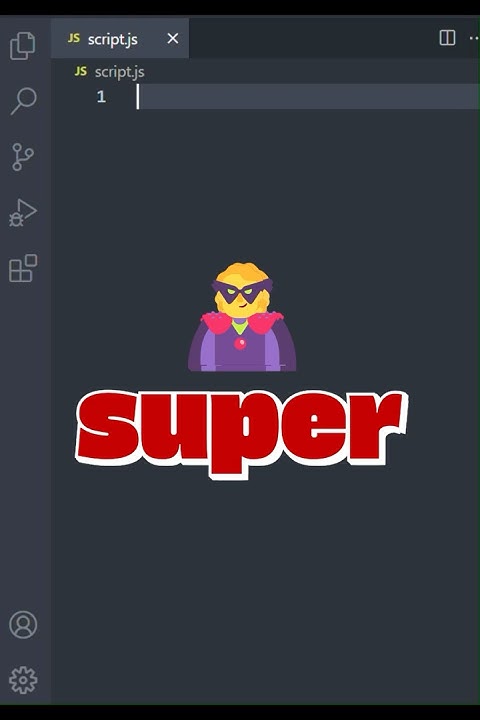 Super Keyword in JS 🦸‍♂️ Explained #coding #javascript - YouTube