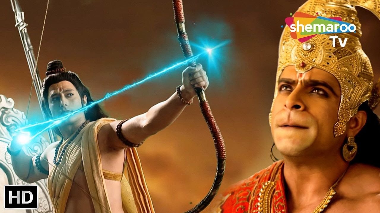 Adipurush Bhakt Mahabali Hanuman Aur Ravan Ka Yudh | रामायण की कहानी ...