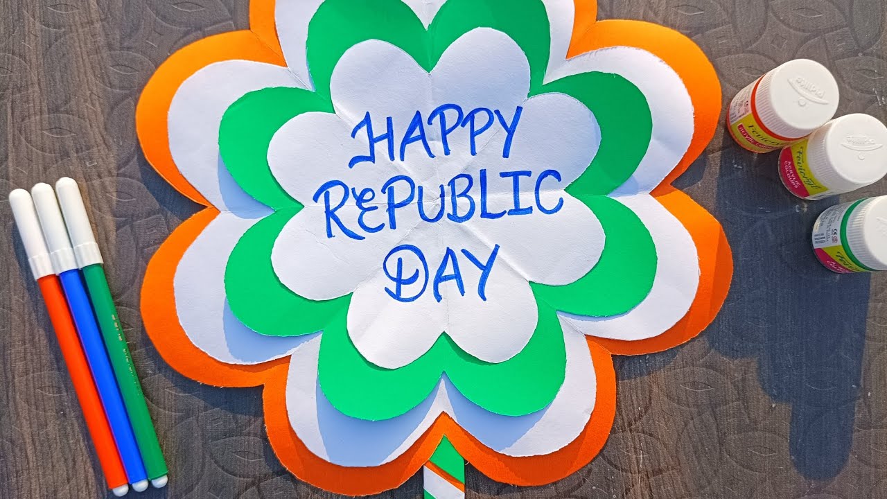 Republic Day special paper craft |Republic Day Craft Ideas|How to make ...