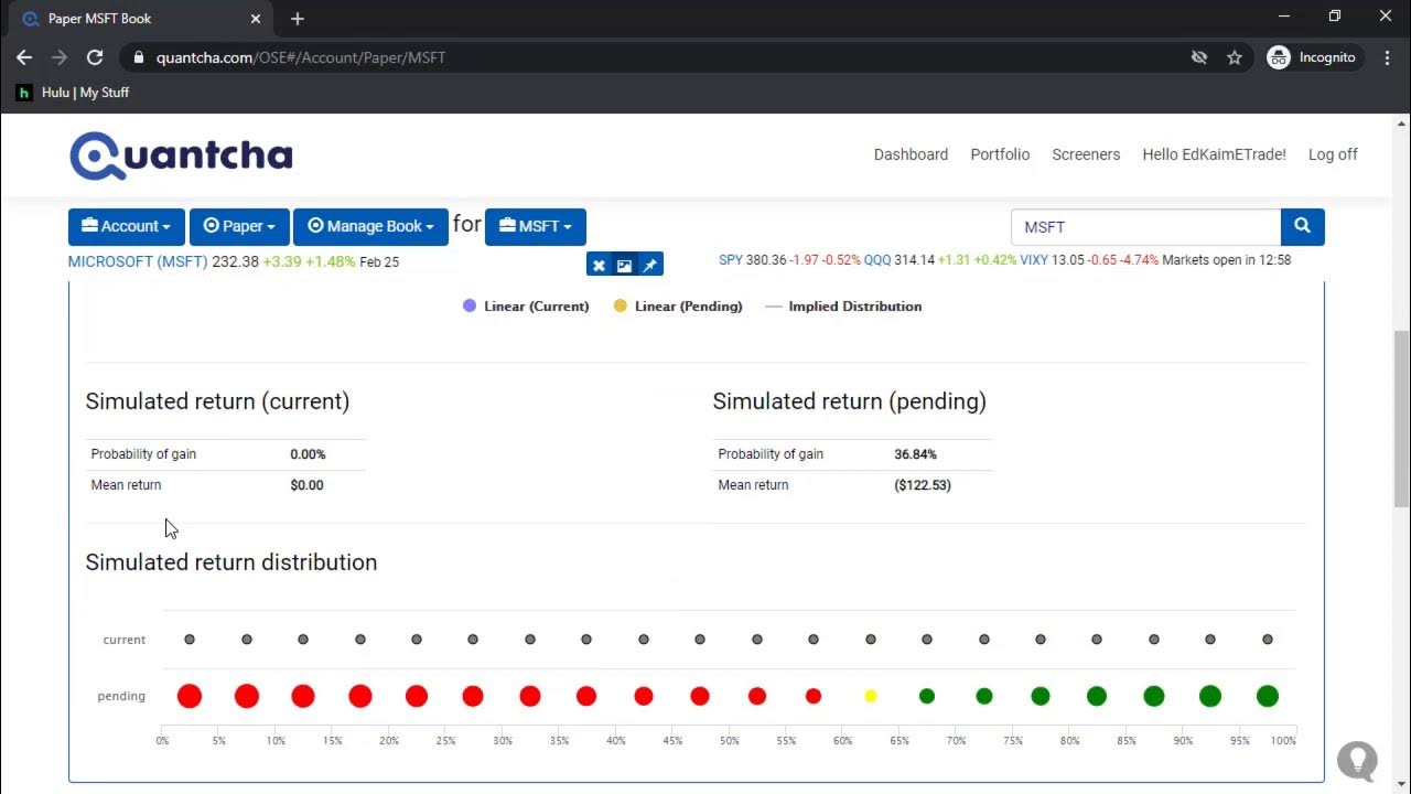 Quantcha's calendar search - YouTube