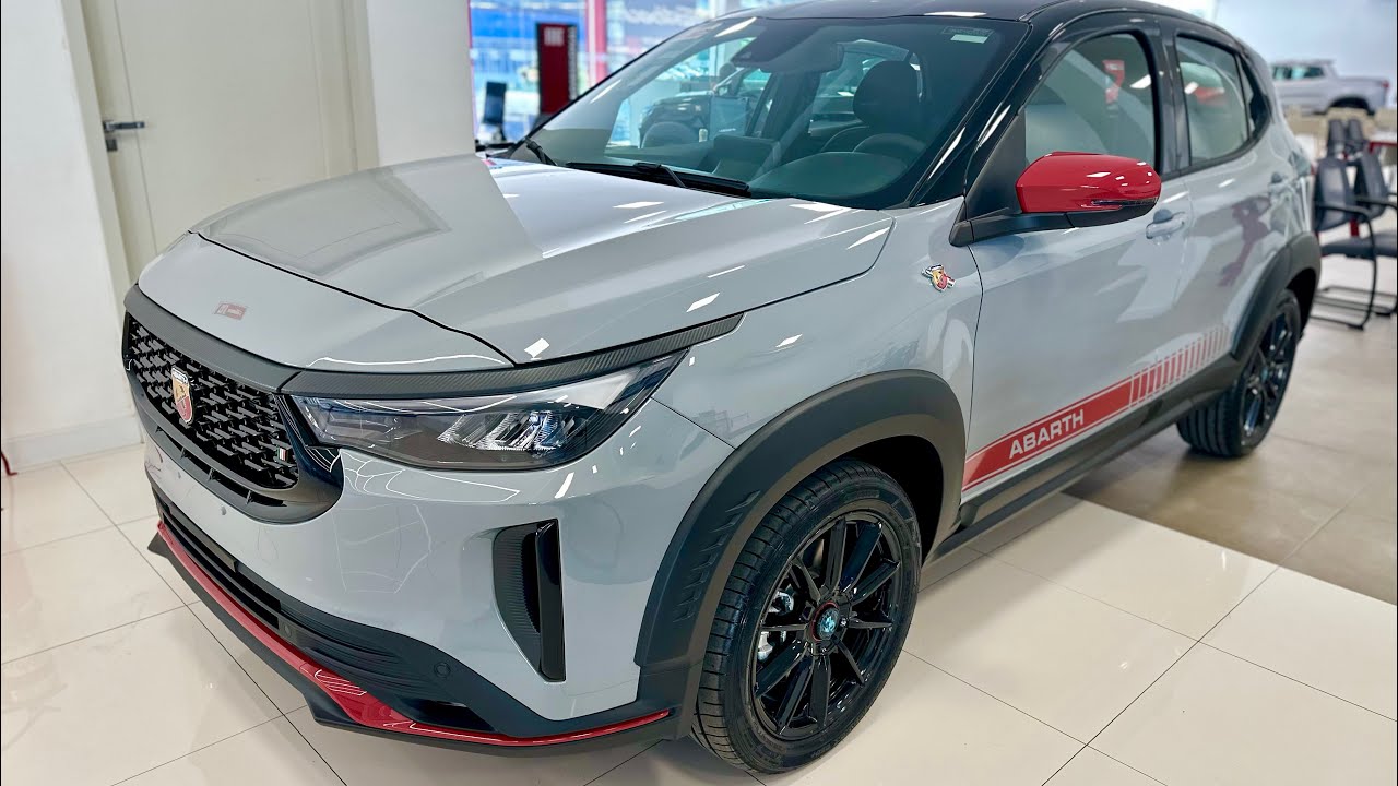 Pulse Abarth 1.3 turbo cinza Strato - YouTube
