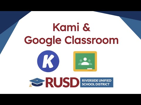 Distance Learning Professional Development Kami & Google Classroom ...