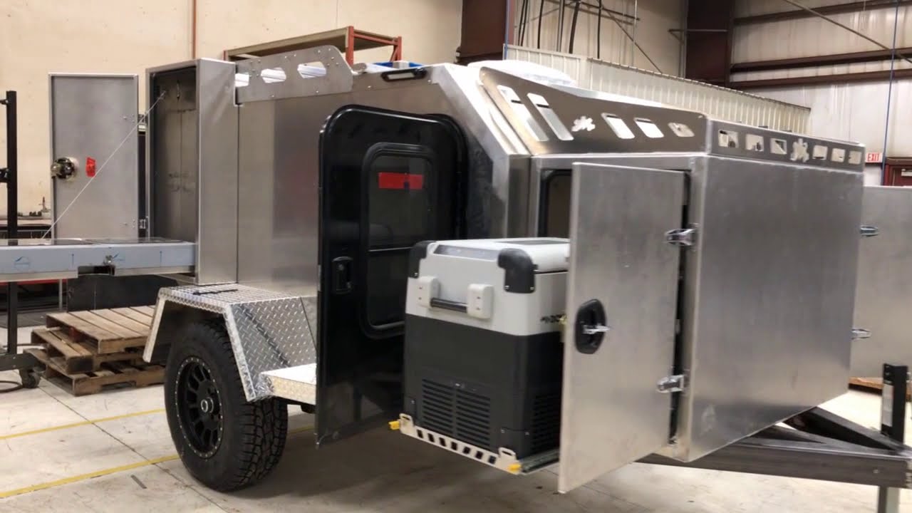 How we build the Expedition 2.0 Overlanding Camper Trailer | Off Grid ...