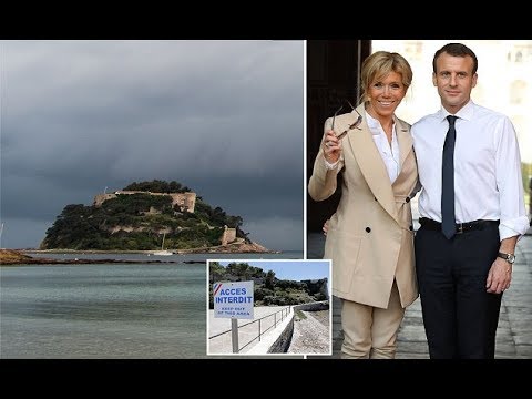 President Macron orders a new swimming pool to next to private beach ...