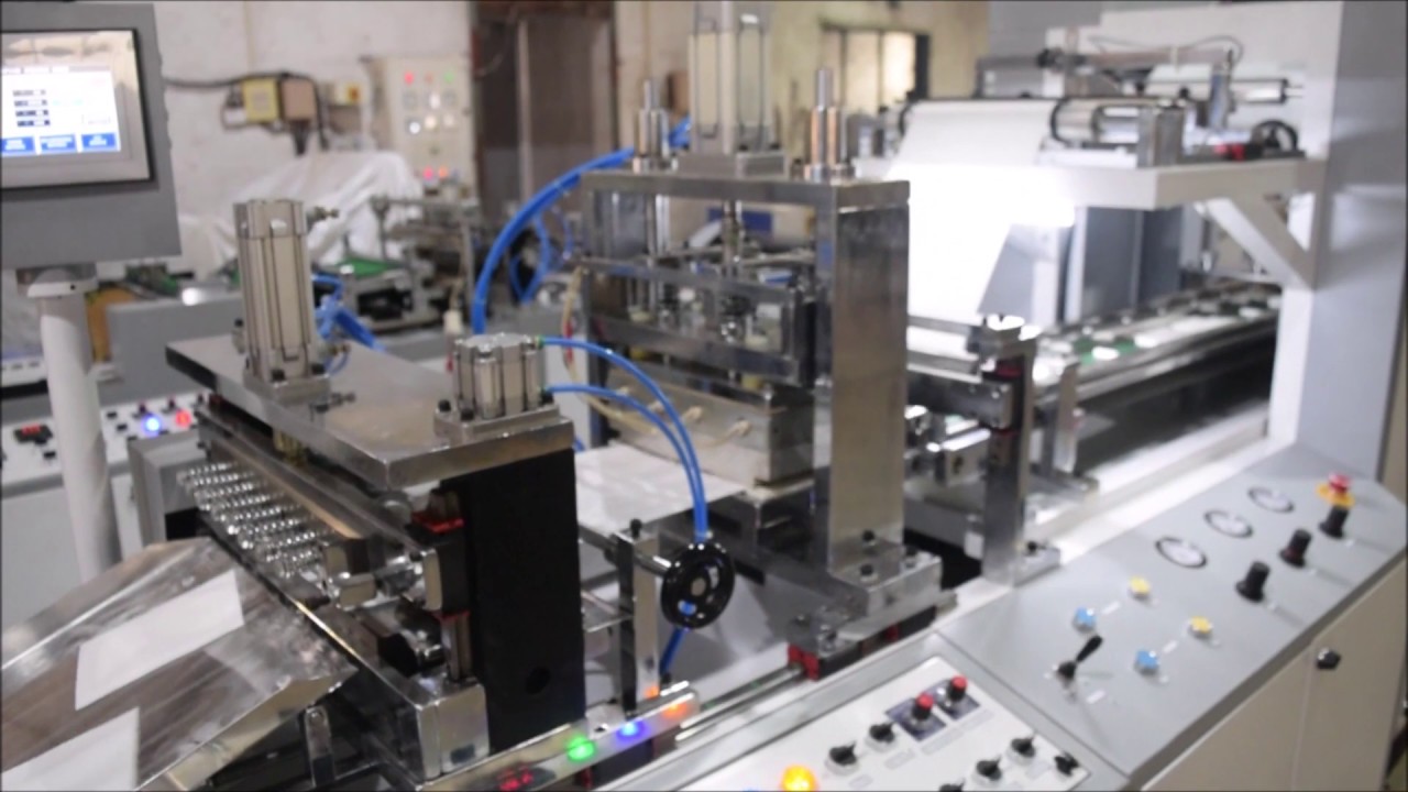 EVA Gloves Packing Machine - YouTube