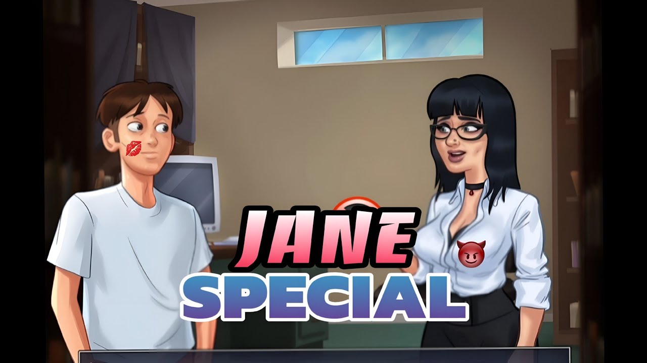 Jane Special | Summertime saga full walkthrough part-4 | Summertime ...