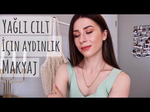 Karma/Yağlı Cilt İçin Aydınlık Yaz Makyaj | Pratik Glitterlı Göz Makyajı