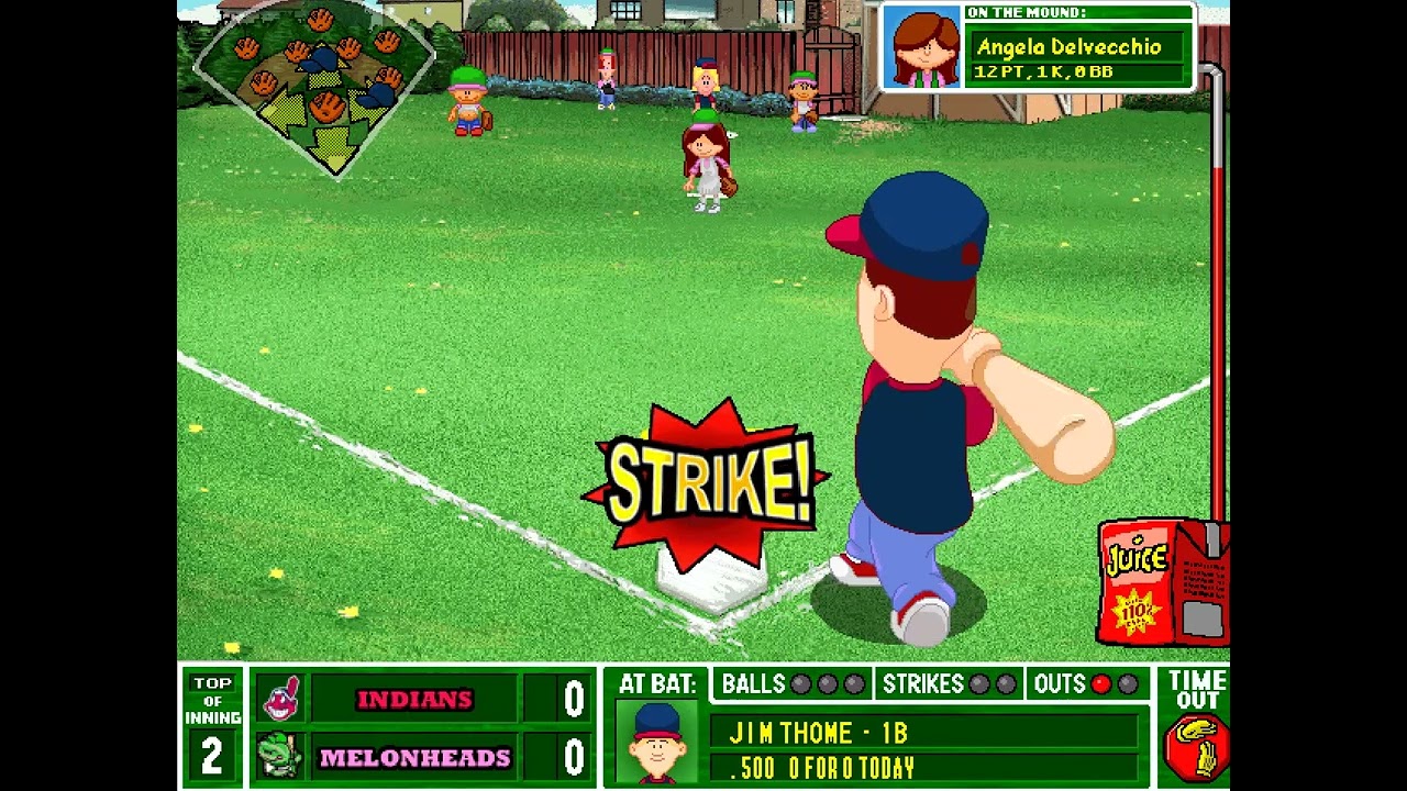 Backyard Baseball 2003 Season - HOMERUN ROBBERY - EP 7 - YouTube