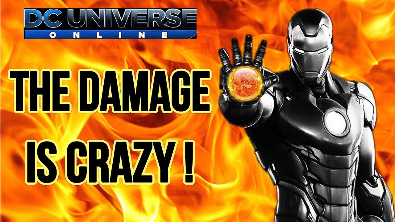 DCUO Fire Battle Tank VS Electric Battle Healer - YouTube