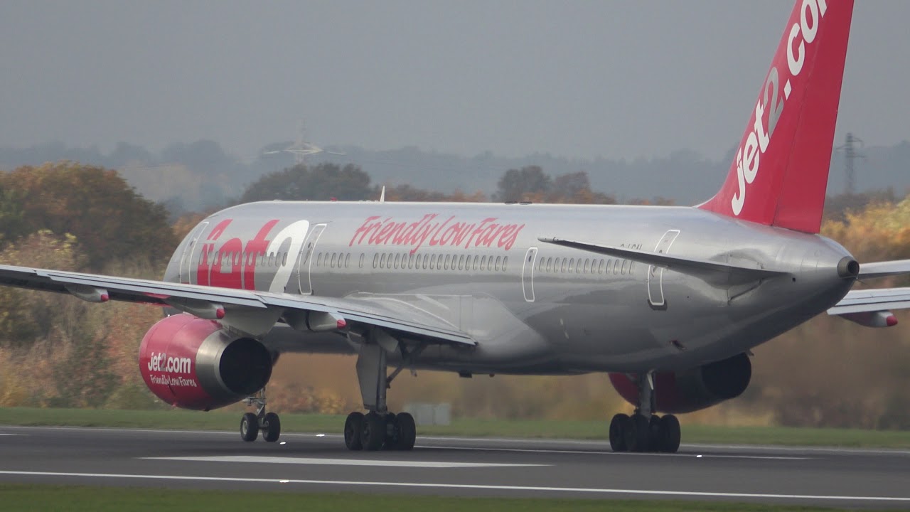 Jet2 LS917 G-LSAI Boeing 757-21B Manchester MAN To Tenerife Sur TFS 09 ...