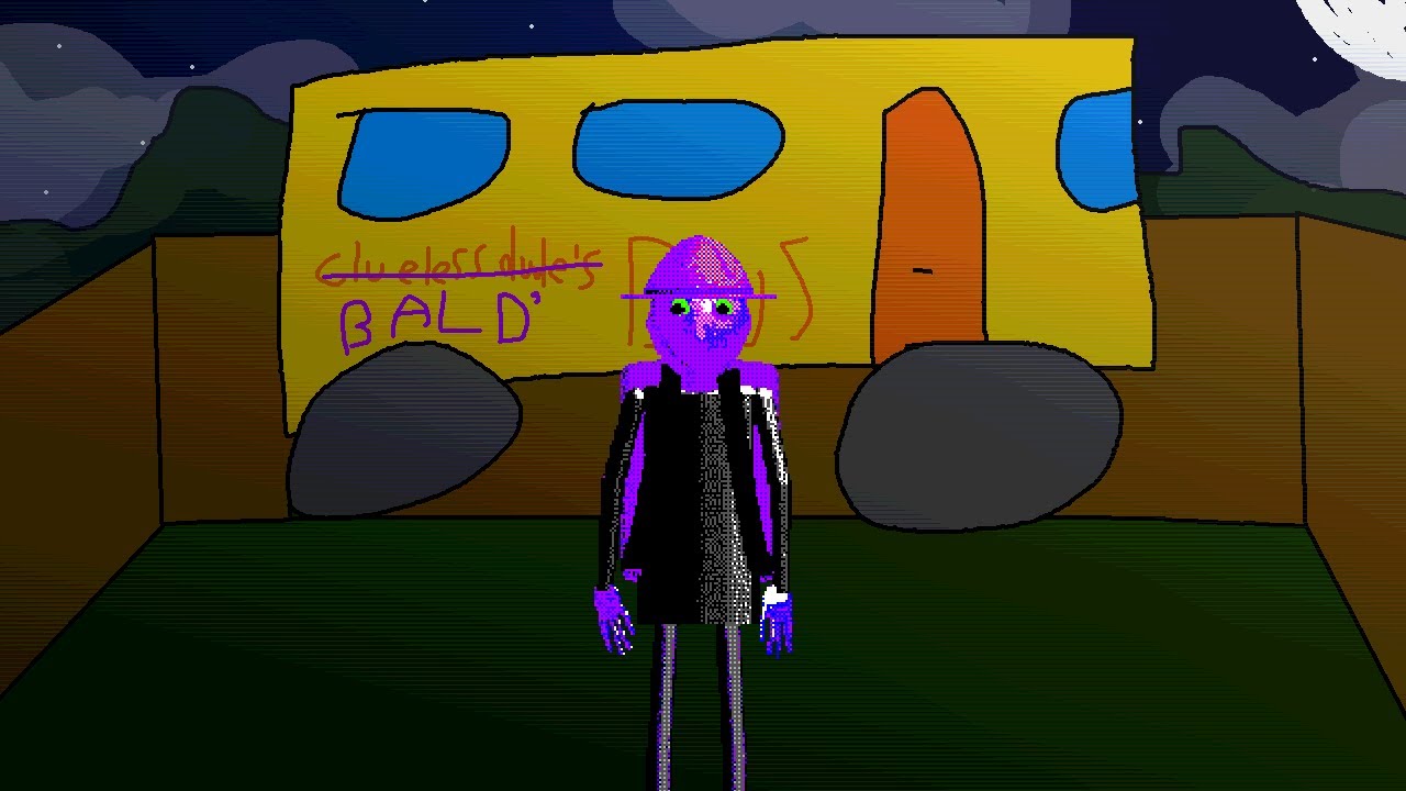 AVERAGED 3 - YOUR FRIEND PURPLE BALDI SING AND PLAY FUNKY FRIDAY - YouTube