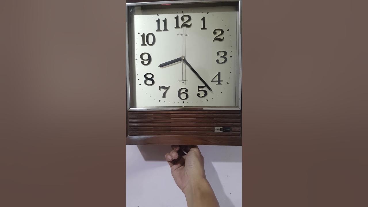 JAM DINDING SEIKO MELODI NENG NONG #jamdinding #jamdindingunik # - YouTube