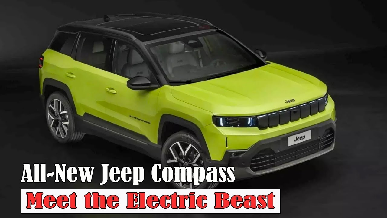 All-New 2026 Jeep Compass Revealed: Meet the Electric Beast! First Look ...