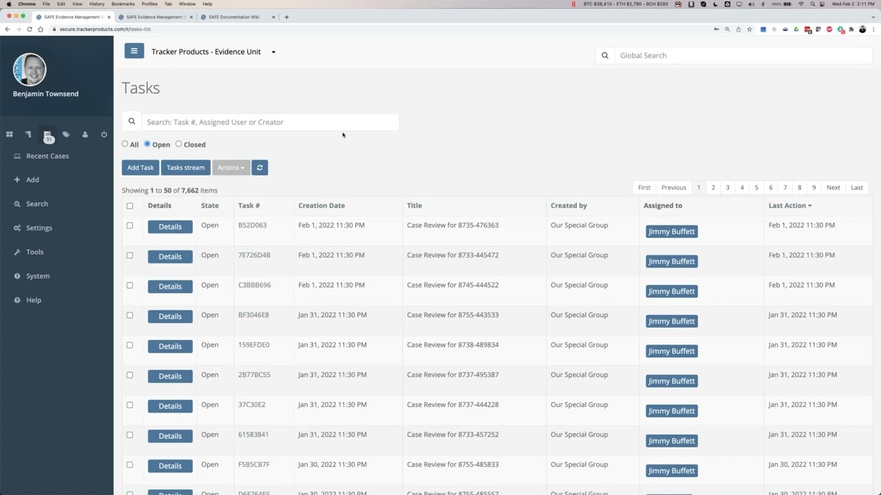SAFE Evidence Management Software Online Training: New Features - YouTube