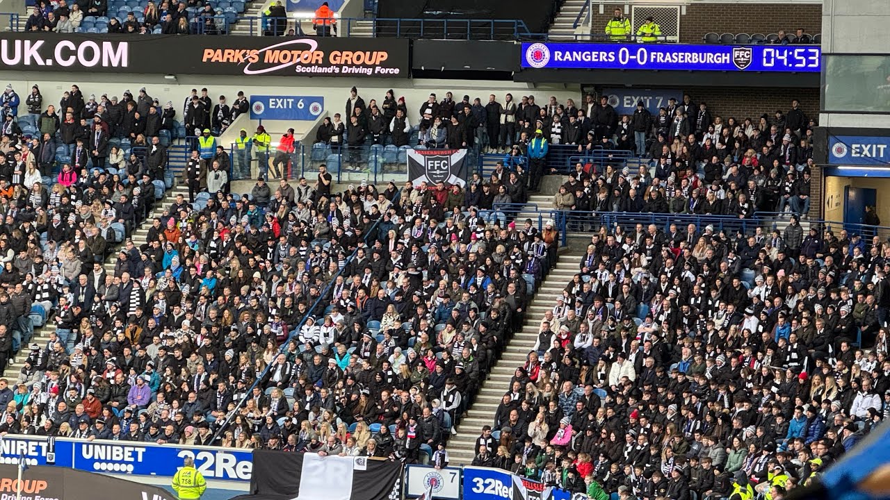 Fraserburgh FC Fantastic Support! - YouTube