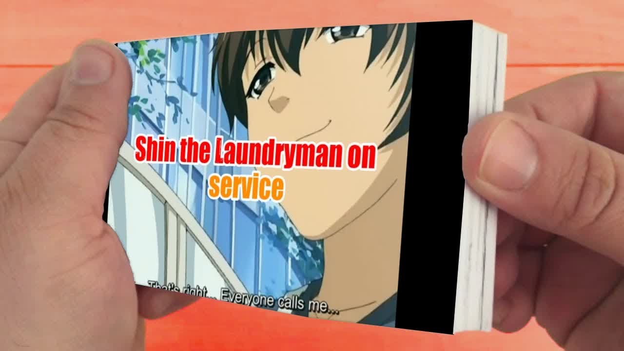 Shin the Laundryman on service! - YouTube