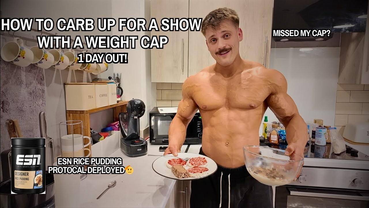 HOW TO CARB UP FOR A SHOW WITH A WEIGHT CAP 1 DAY OUT (NEARLY MISSED MY ...