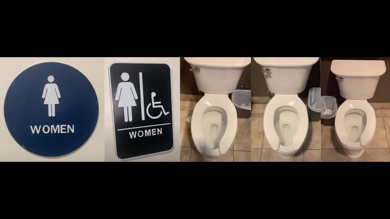 GAMA Ride Arcade Women's Restroom Reshoot - YouTube