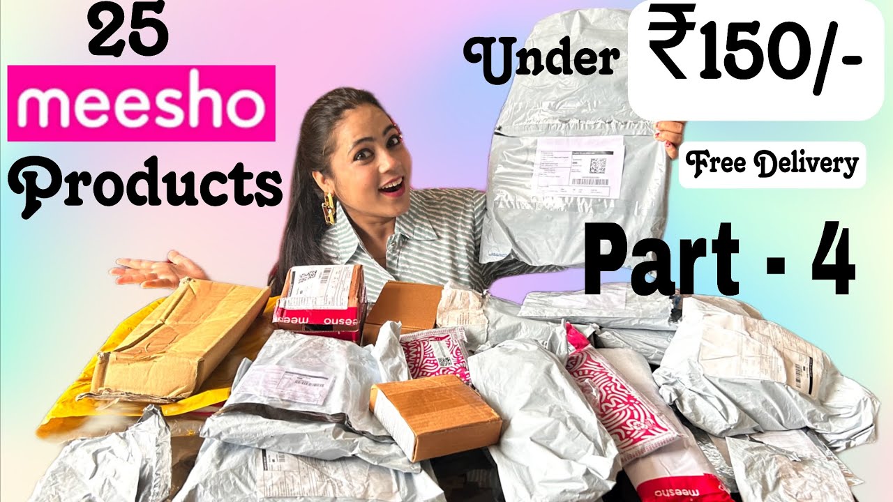 25 MEESHO Random Find Under ₹150/- || Free Delivery 😲 - YouTube