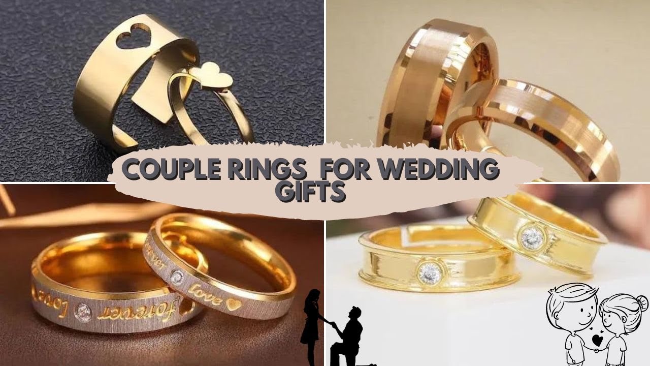 Couple Rings ! For Wedding ! Best Gifts For partner ! Top design ! # ...