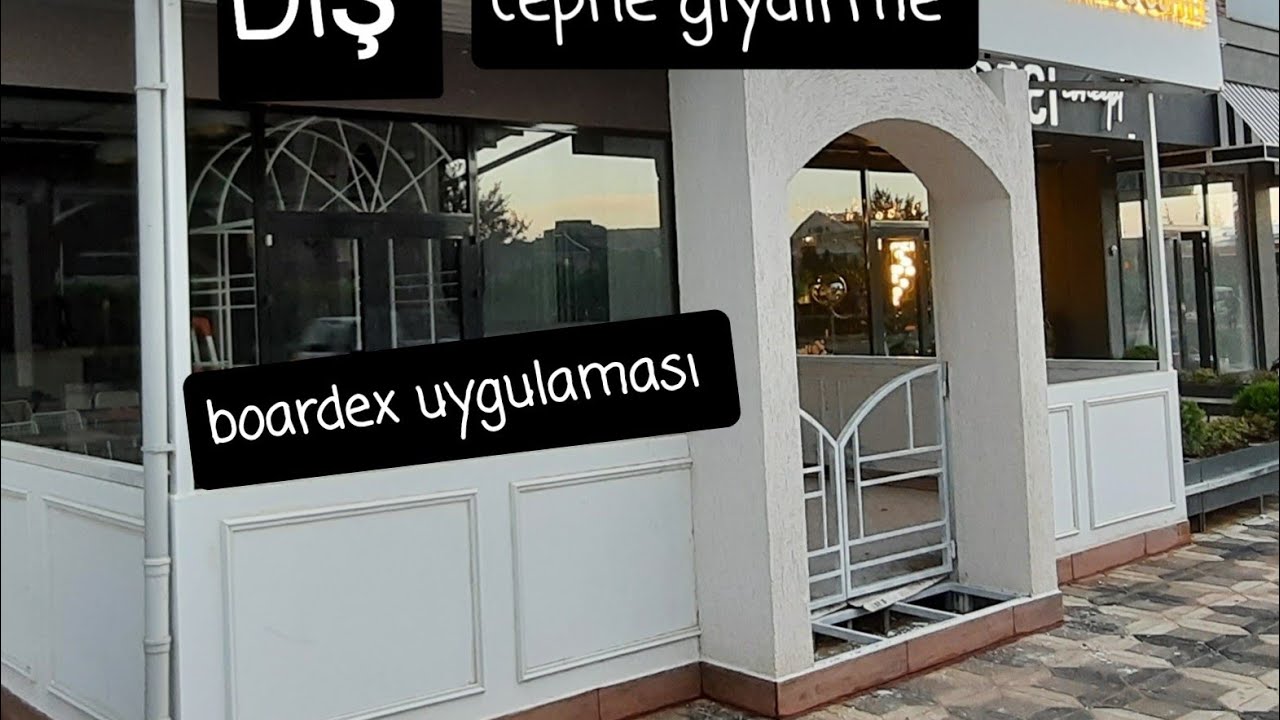 DIŞ CEPHEDE BORDEX LEVHA MONTAJI, BETOPAN , boardex - YouTube