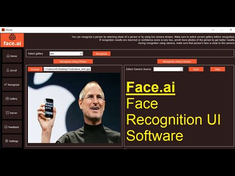 Face.ai | Face Recognition UI Software | Rocket Systems - YouTube