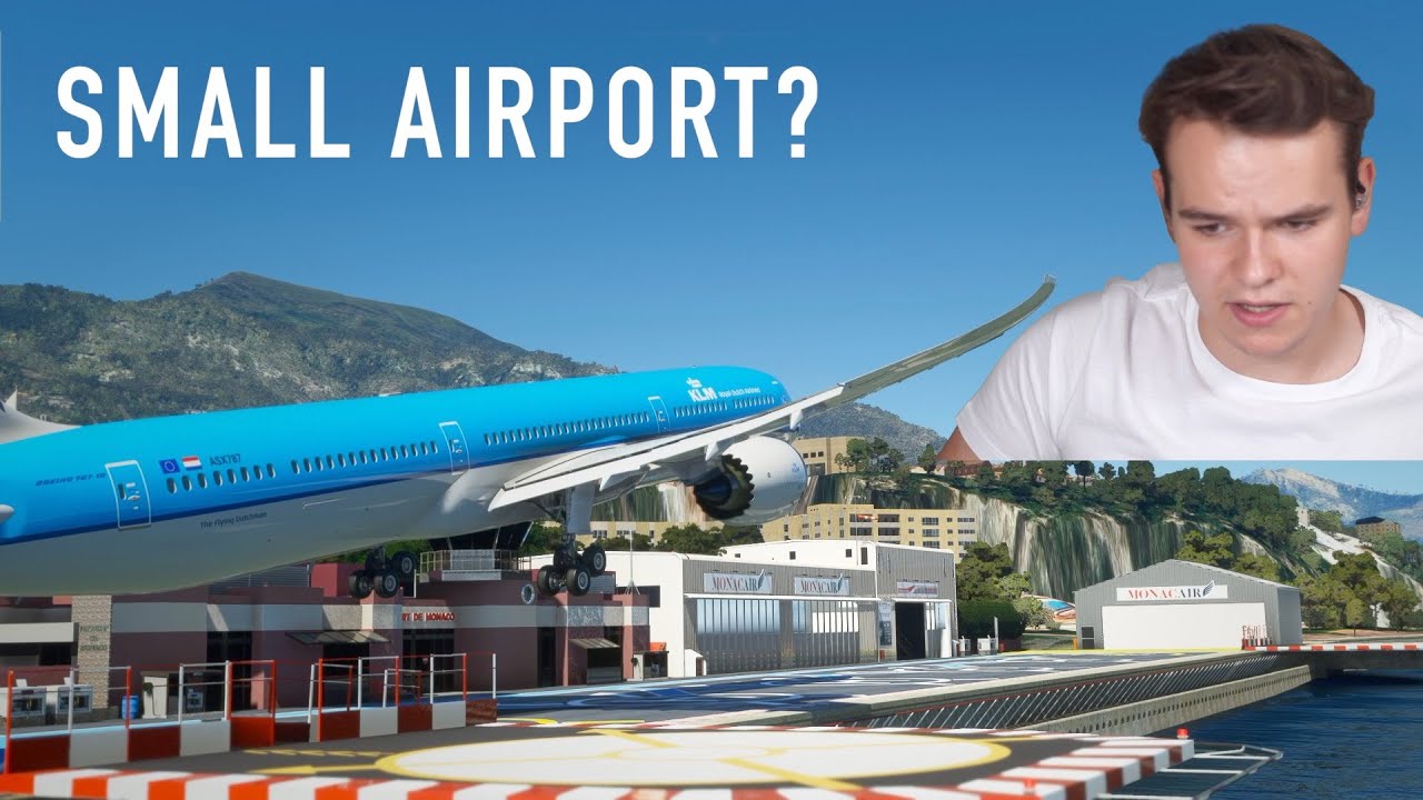 Only Airport In The COUNTRY - Flying Planes TO MONACO - YouTube