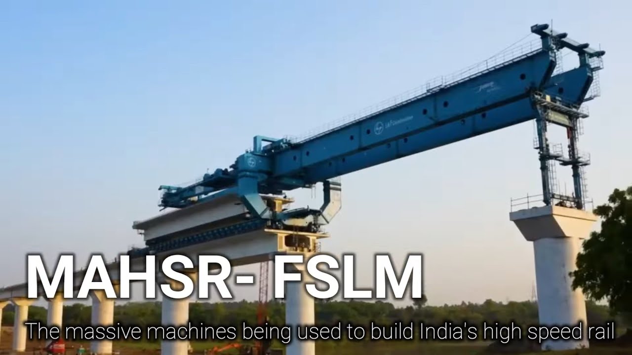 India is using 20 of these massive machines to build its high speed ...