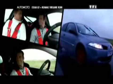 Renault megane r26r music video