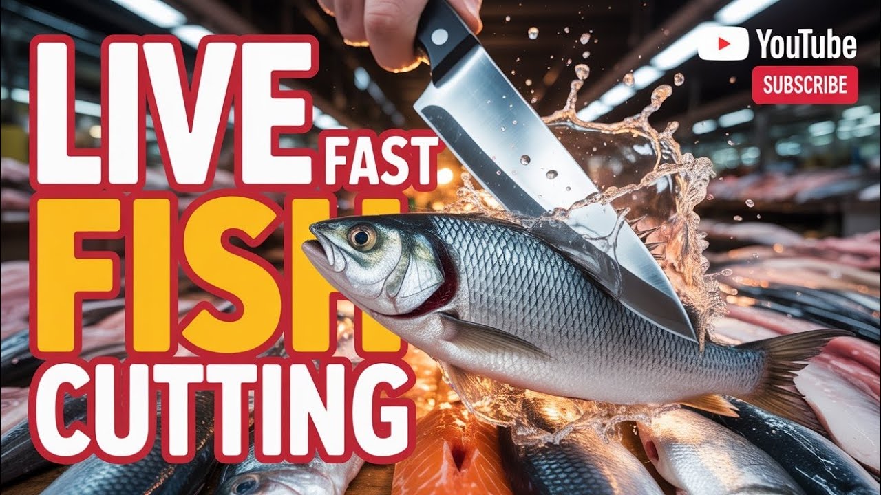 Part 8 || Fish cutting ASMR.Fresh fish. Real knife sounds. - YouTube