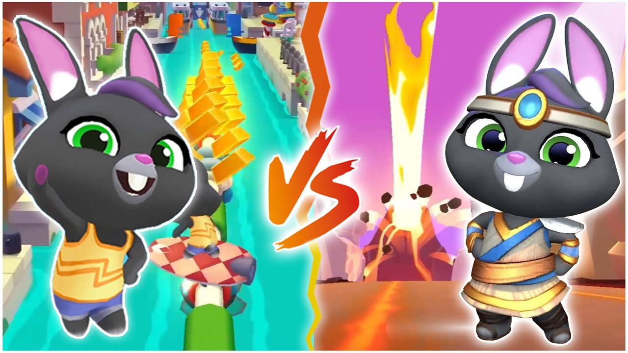 🥕BASIC BECCA VS MYTHIC BECCA - TALKING TOM GOLD RUN TIME RUSH - YouTube
