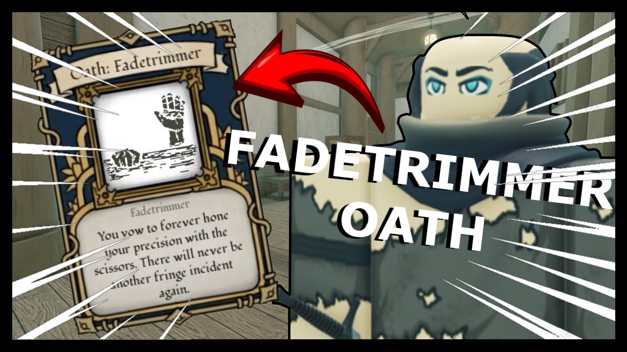 Fadetrimmer Oath Showcase | Deepwoken - YouTube