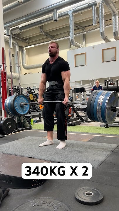 340kg x 2 #deadlift #maastaveto #motivation #power - YouTube