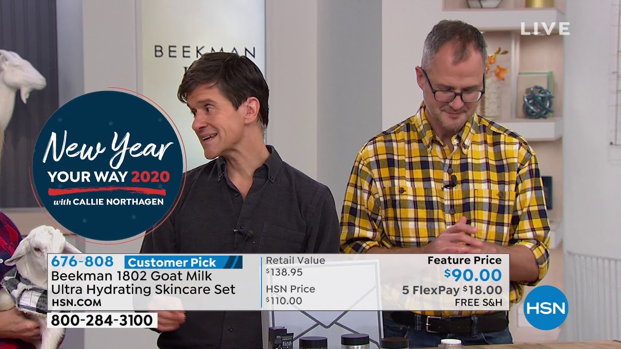 Beekman 1802 Goat Milk Ultra Hydrating Skincare Set - YouTube