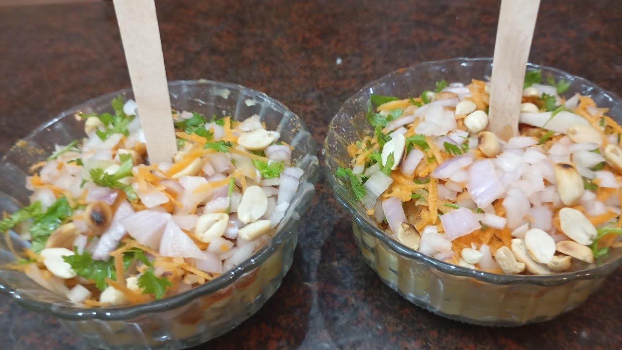 "South Indian style batani chat"|Evening snacks batani chat|jaithu's ...