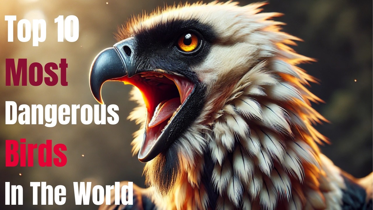 10 Deadliest Birds on Earth (One Could Take Down a Human!) - YouTube