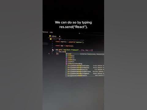 Set up a Node & Express Server in 1min | Javascript Backend Tutorial 2023 - YouTube