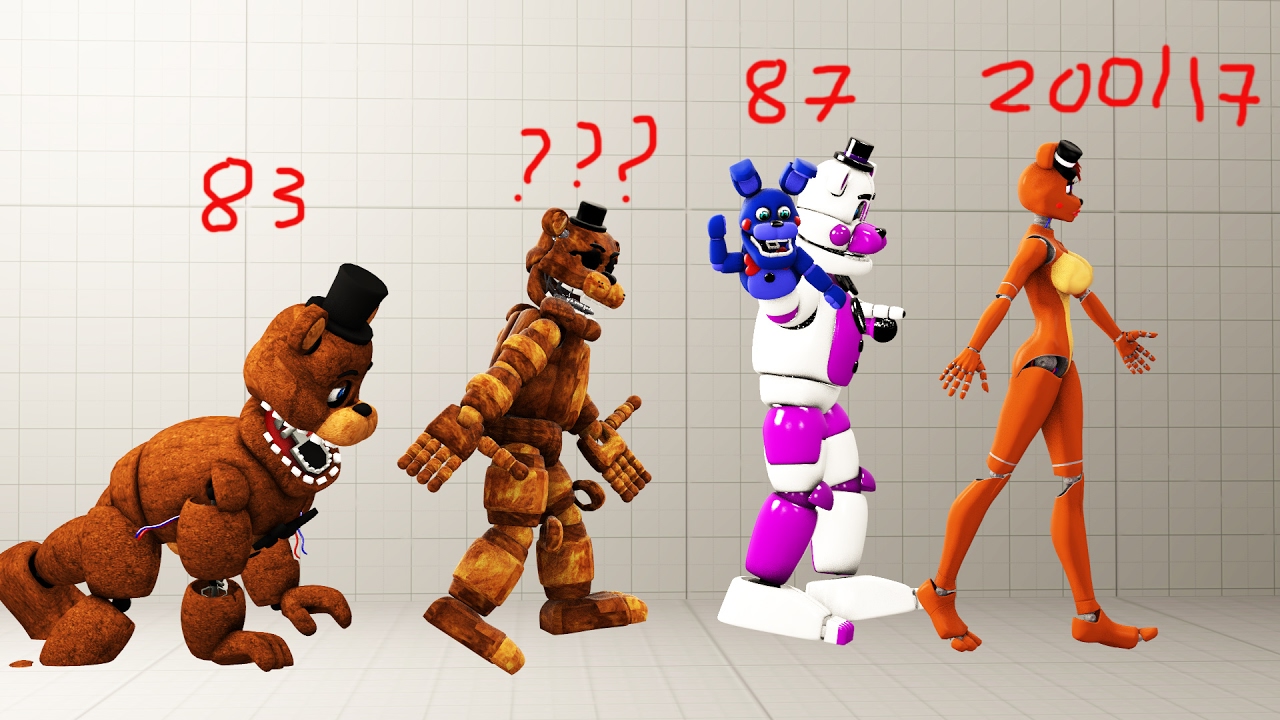 Fnaf Sfm Five Nights At Freddys Animations Best Animations Compilation Youtube