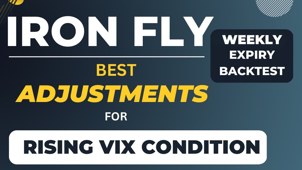 IRON FLY | IRON FLY ADJUSTMENTS | FOR INCREASING VIX CONDITION | WEEKLY ...