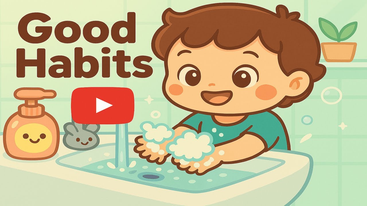 Good Habits for Kids | Fun Daily Routine Animation - YouTube