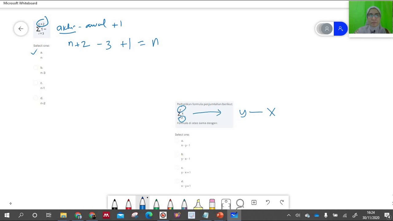 Quiz 02b Summation S1 Mathematical Analysis Of Nonrecursive Algorithm Youtube 5346