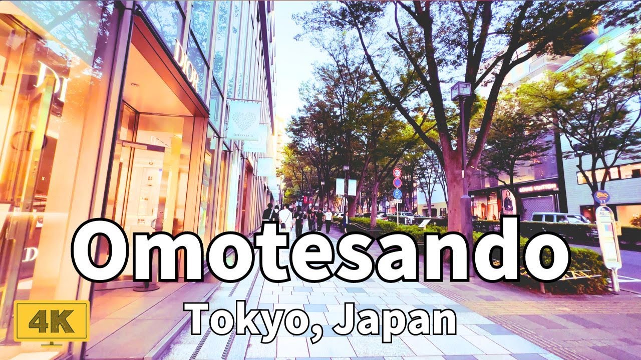 [4K] Omotesando, Tokyo's Fashion and Architecture Hotspot | JAPAN ...