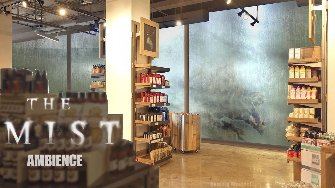 The Mist | Apocalyptic Supermarket | Quiet Horror Ambience - YouTube