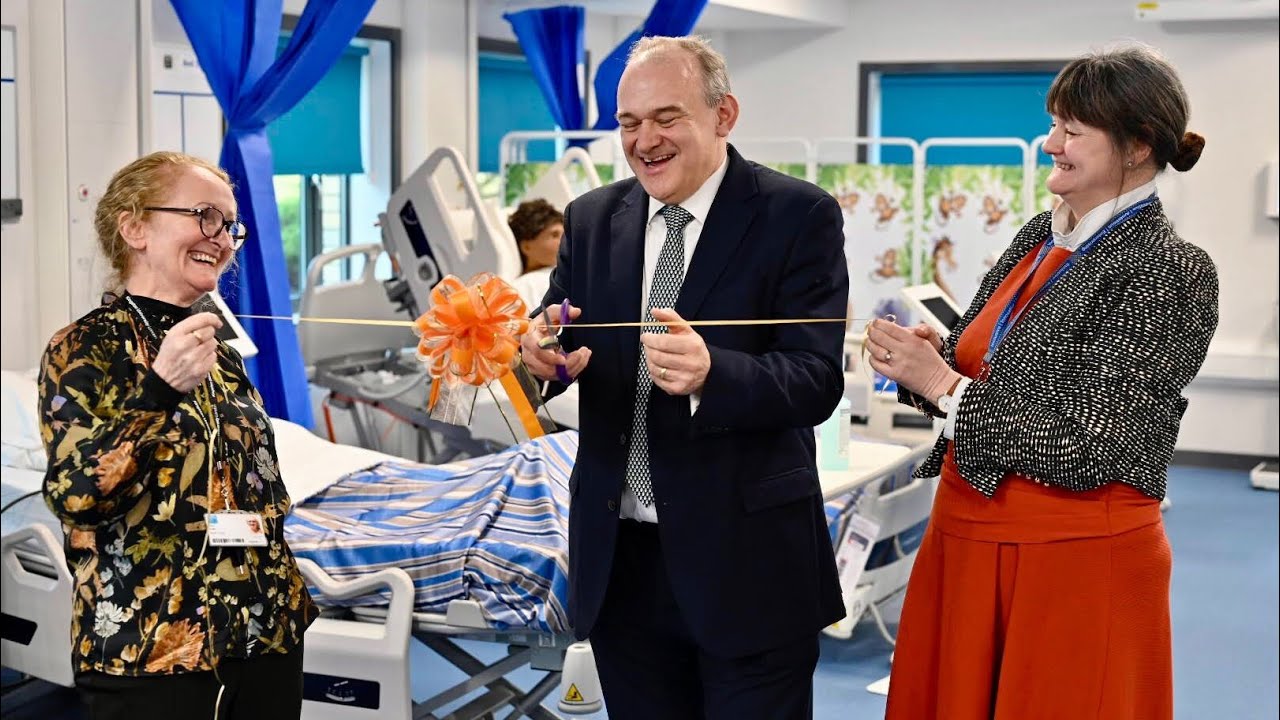 Lib Dem leader and Kingston and Surbiton MP Sir Ed Davey opens new ...